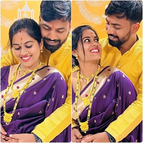 Indian Idol 12 fame singer Sayli Kamble shares romantic photos with ...