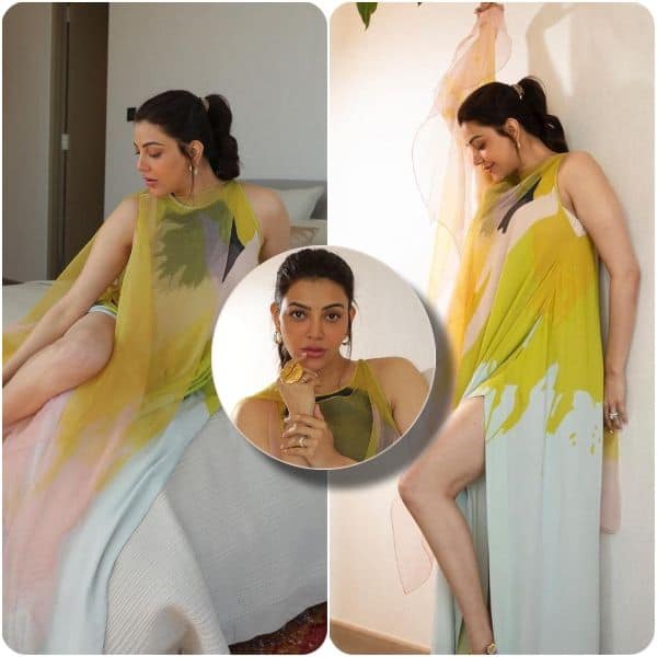 Kajal Aggarwal flaunts toned legs post becoming mother: काजल अग्रवाल ने ...