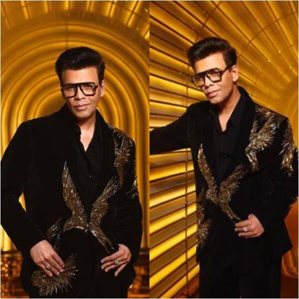 Koffee With Karan 7: Karan Johar shows off his ultra-glam avatar, gives ...
