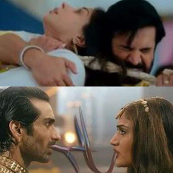 From getting strangulated from a fan to Naags french-kissing: 10 WTF ...