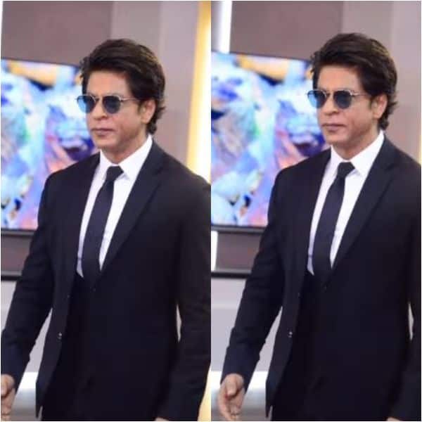 Pathaan star Shah Rukh Khan looks dapper as he attends an event in ...