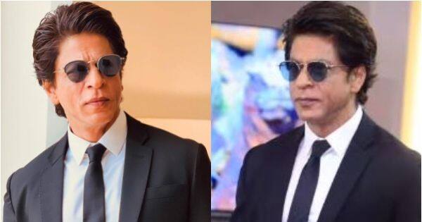 Pathaan star Shah Rukh Khan looks dapper as he attends an event in ...