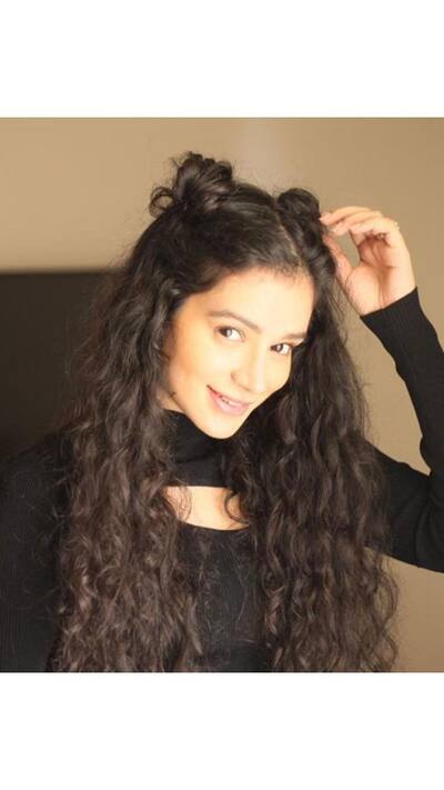 Sukirti Kandpal Curly Hair