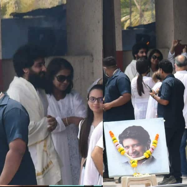 KK last rites: Not tears, late singer's wife and kids bid him akhri ...