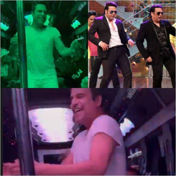 Krushna Abhishek dances to Mama Govinda's song Chalo Ishq Ladaaye ...