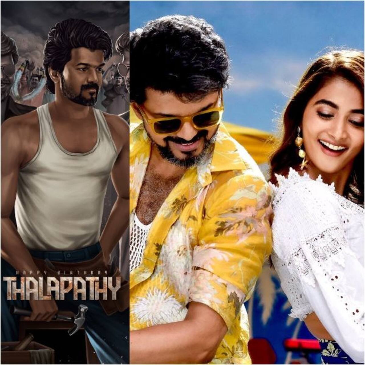 Thalapathy Vijay’s Beast co-star Pooja Hegde launches the common DP ahead of the actor’s 48th ...
