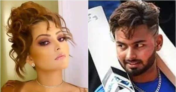 Urvashi Rautela greeted with Rishabh Pant chants during her college ... Urvashi Rautela greeted with Rishabh Pant chants during her college ...