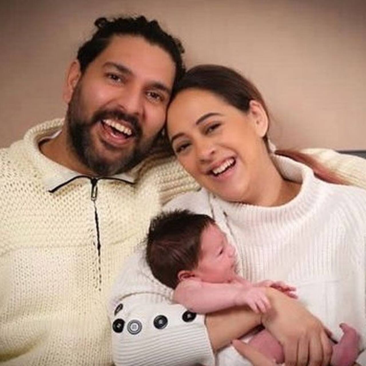 Yuvraj Singh and Hazel Keech share first pictures of their son Orion ...