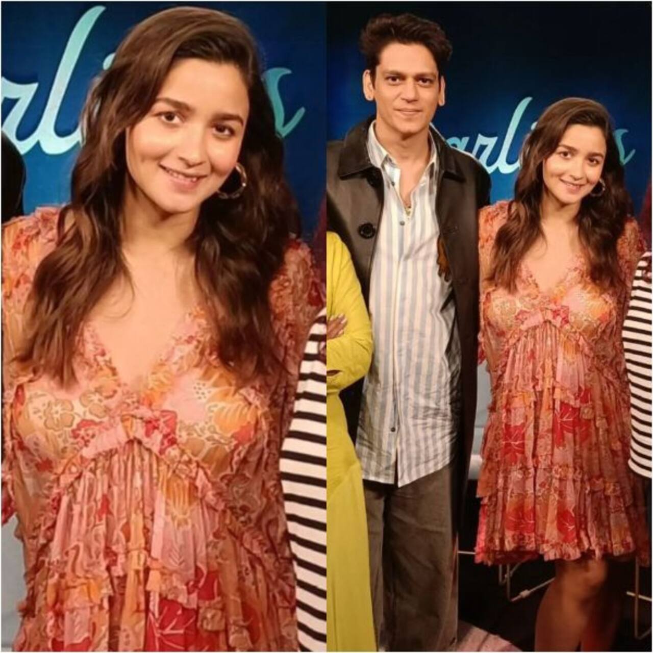 Alia Bhatt flaunts baby bump in a mini dress as she promotes Darlings ...