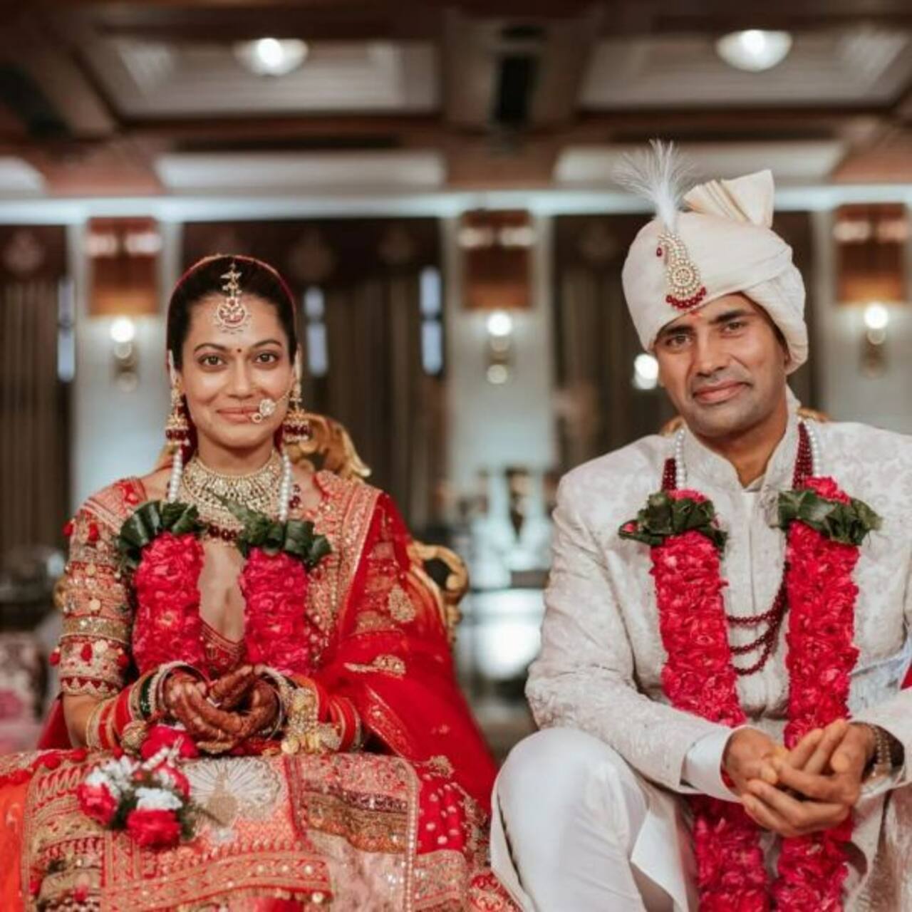Payal-Sangram married after 12 years together, pictures from mandap to ...