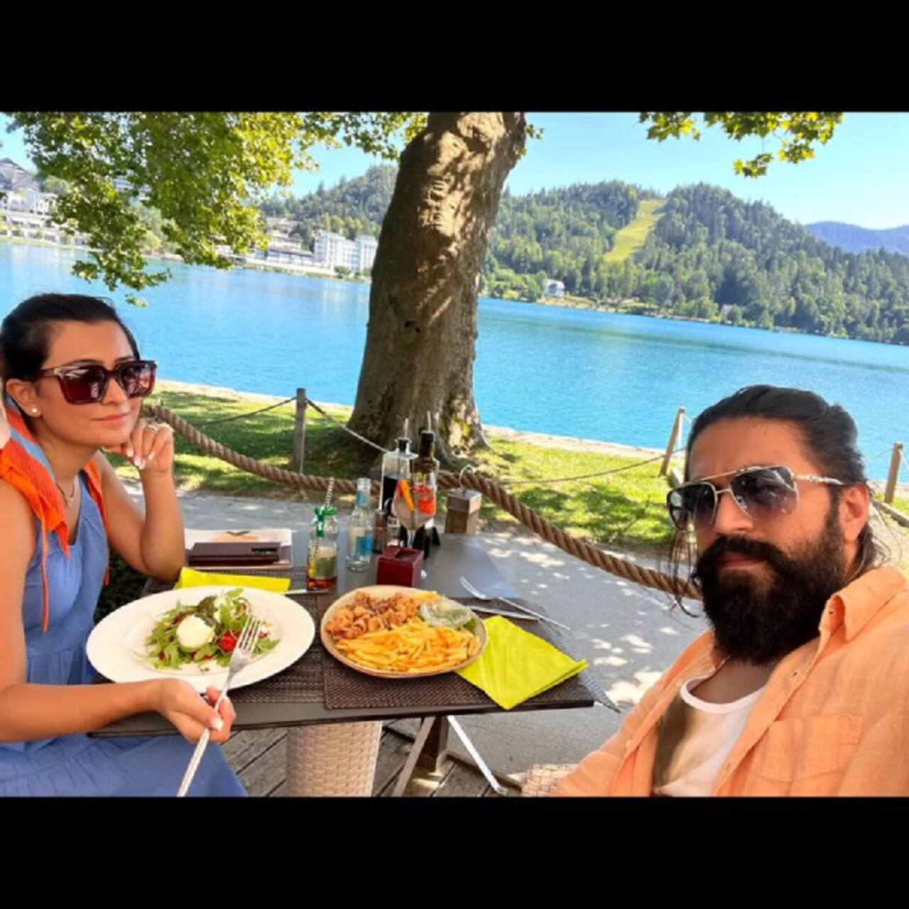 KGF 2 star Yash goes on an EXOTIC vacation with wife Radhika Pandit ...