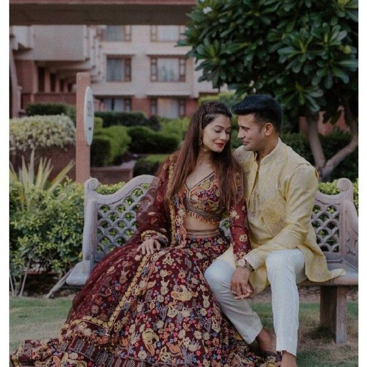 Payal Rohatgi Sangram Singh Wedding Couples Photoshoot Before Tying ...