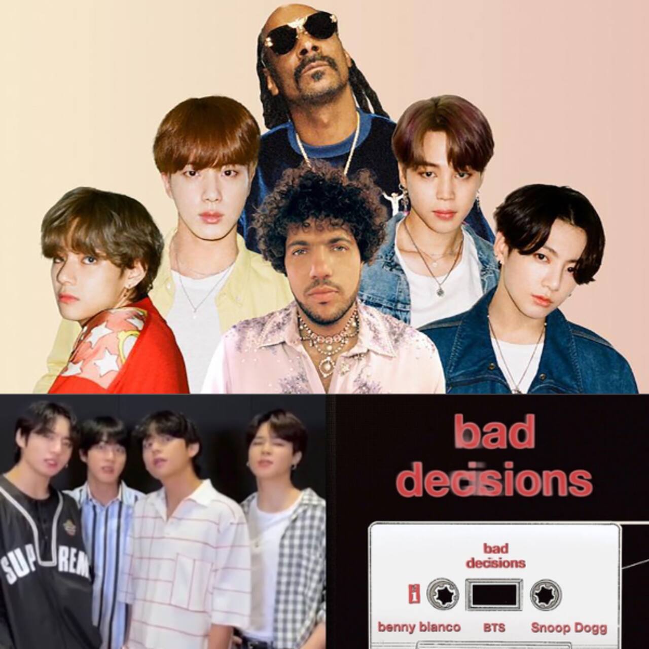 BTS X Bad Decisions: ARMY not happy with the MV of Benny Blanco ft ...
