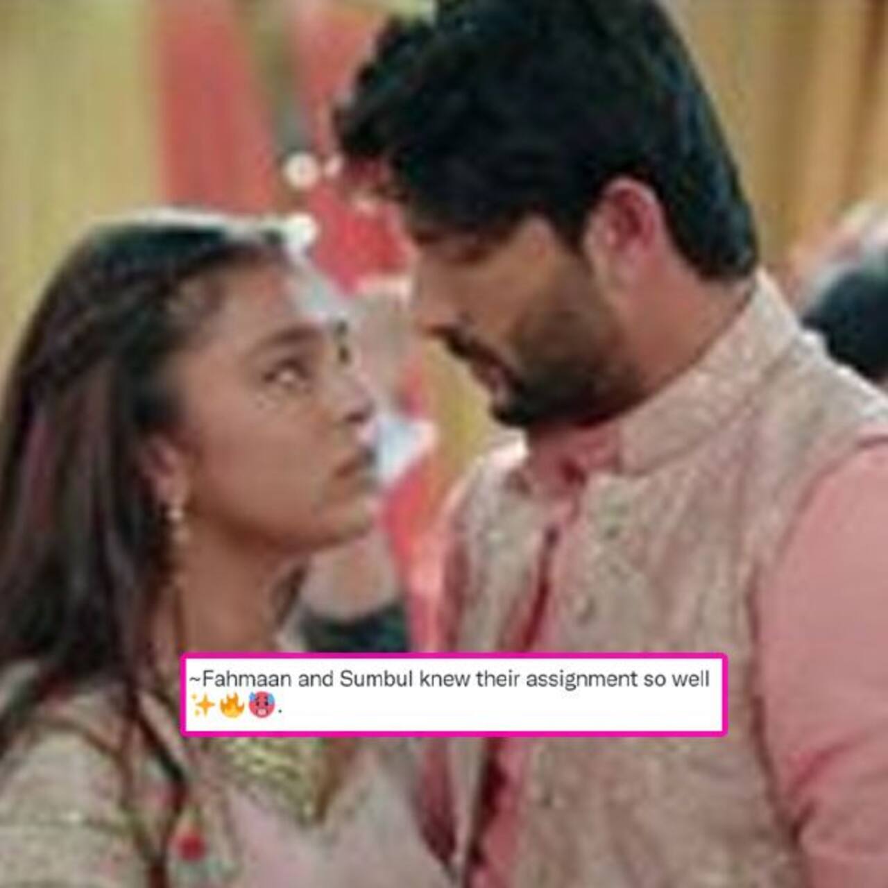 Imlie: Fahmaan Khan-Sumbul Touqeer's dreamy love-making sequence makes ...