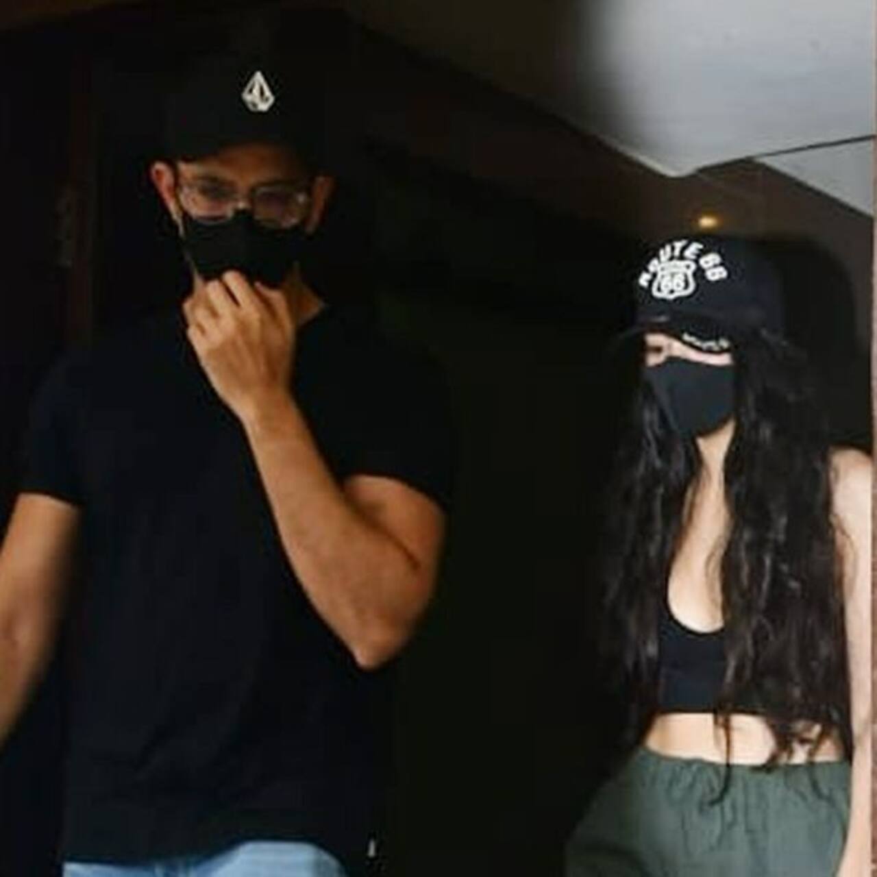 Hrithik Roshan goes on a movie date with girlfriend Saba Azad; the couple sends their fans into ...