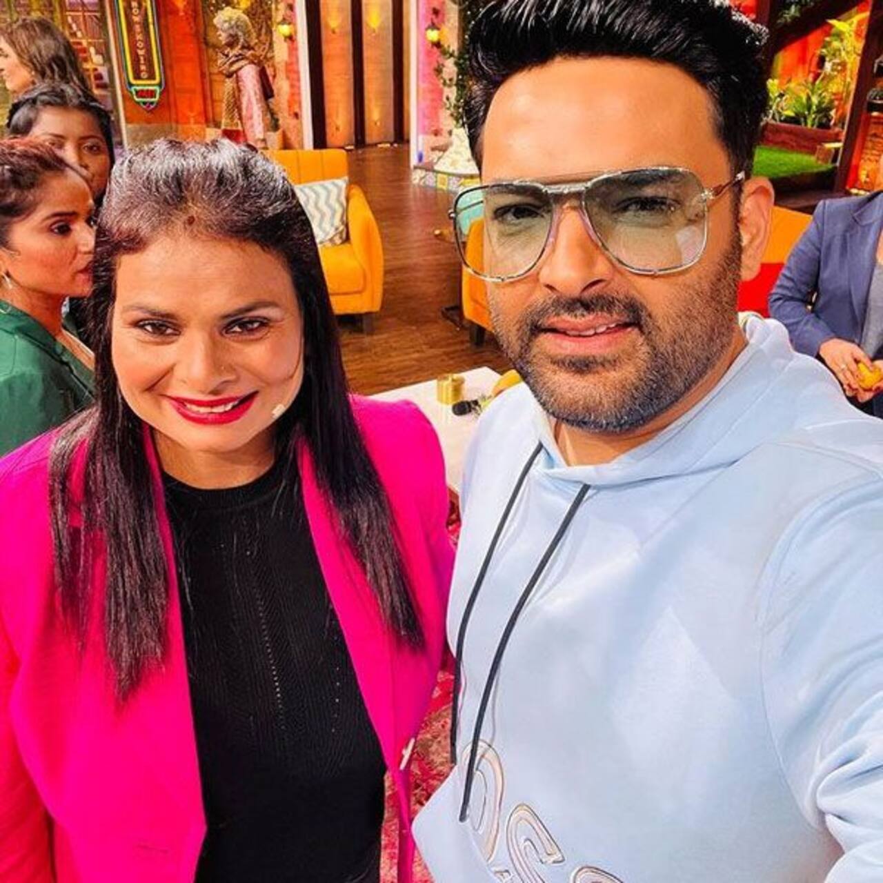 The Kapil Sharma Show BTS: Kapil basks in the company of 'Golden Girls ...
