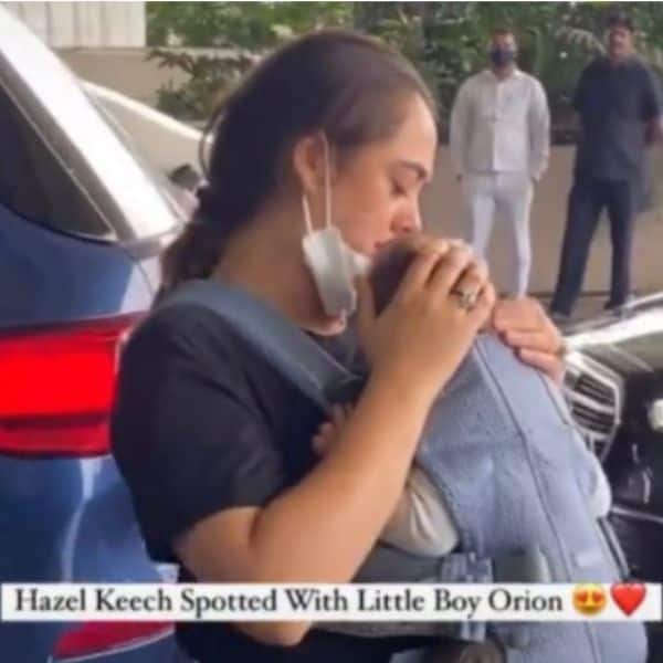 Hazel Keech's son Orion makes first appearance