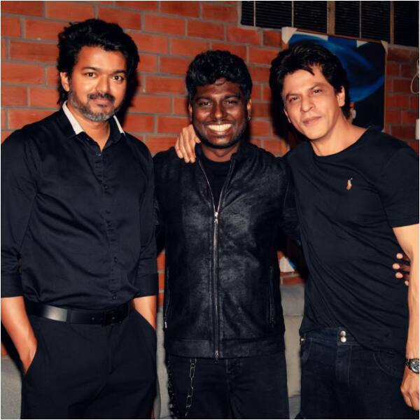 'Cameo Beggar Vijay' trends as Thalapathy Vijay, Shah Rukh Khan and Atlee's picture goes VIRAL ...
