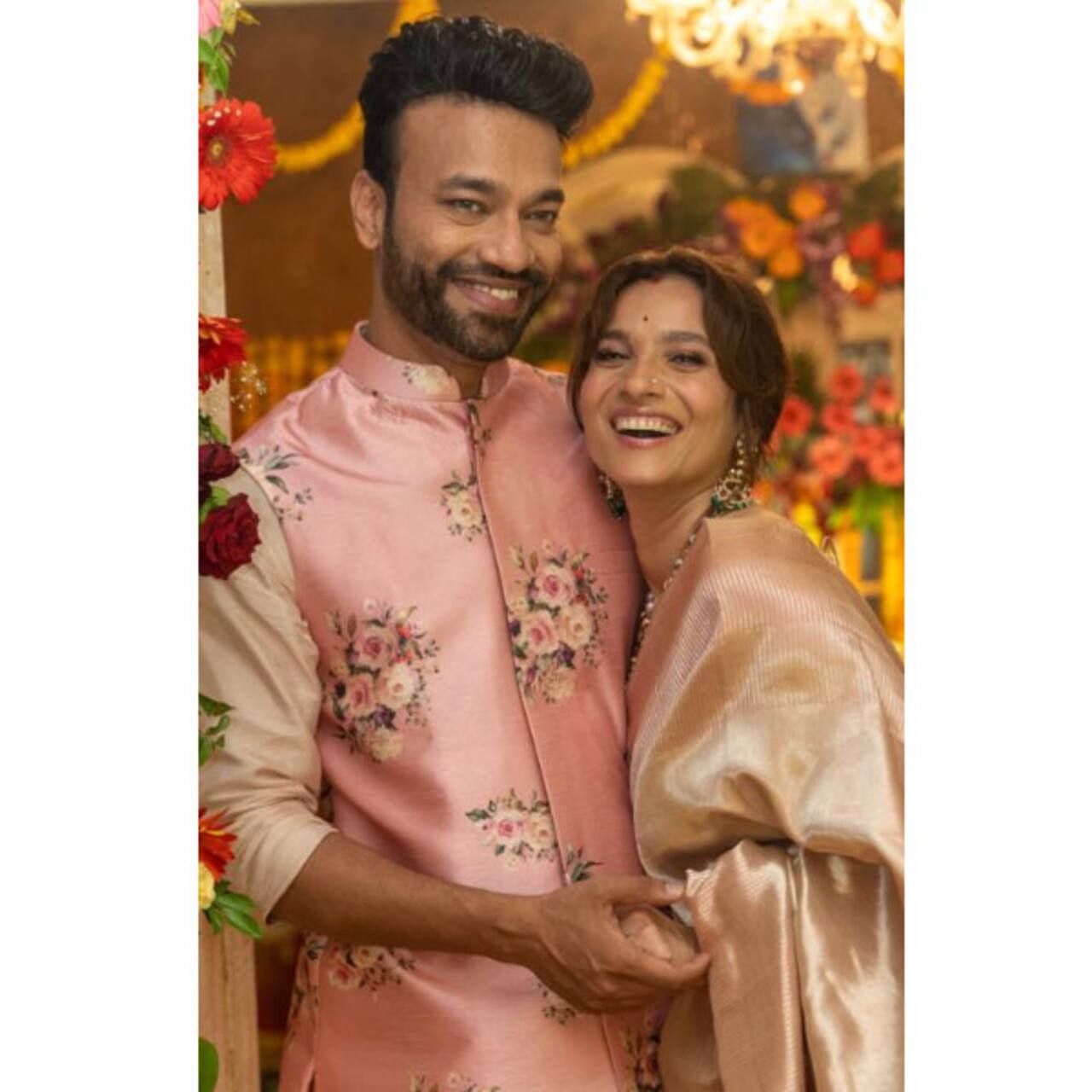 Ankita Lokhande and hubby Vicky Jain share a SNEAK PEEK of their home along with their gorgeous ...