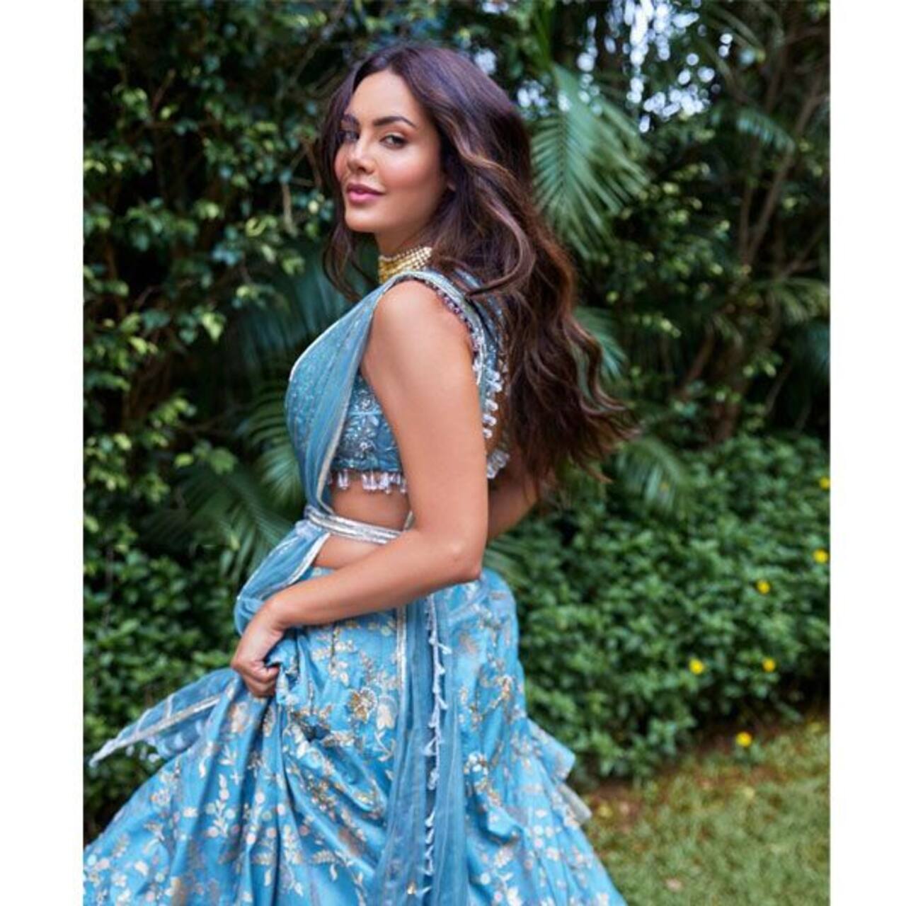 Esha Gupta exudes oomph in a deep neck outfit; her 'Disney Princess ...