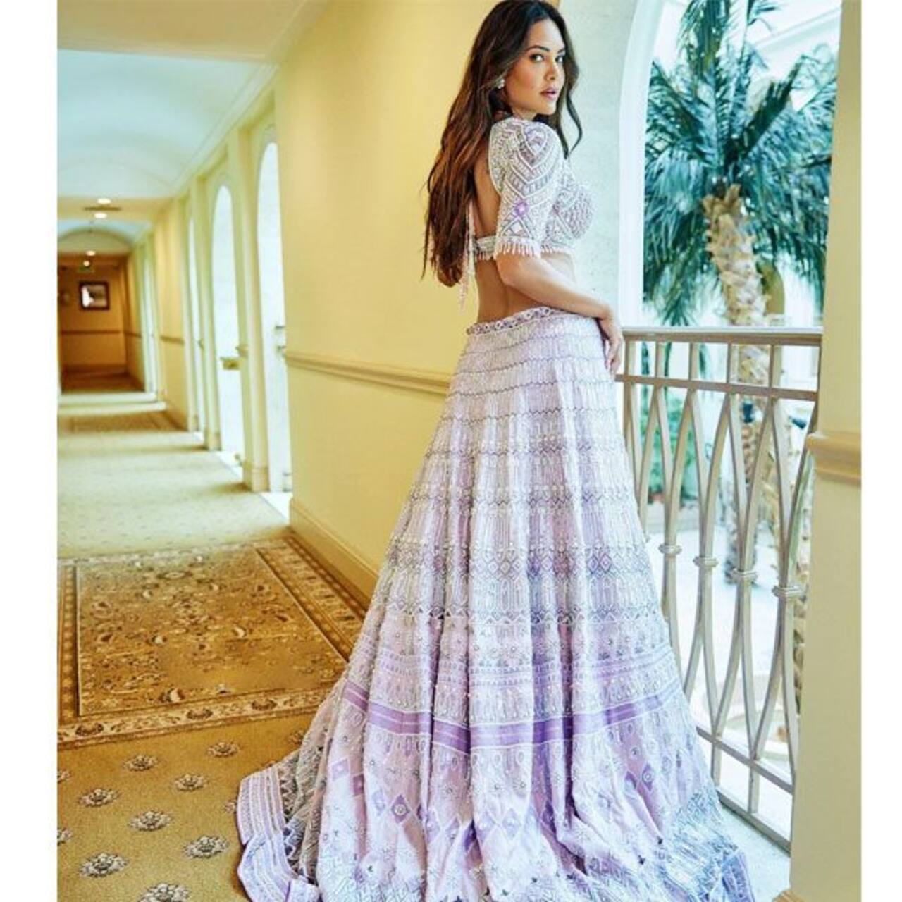 Esha Gupta exudes oomph in a deep neck outfit; her 'Disney Princess ...