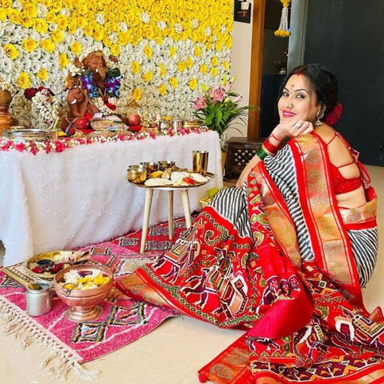 Ganesh Chaturthi 2022: Shraddha Kapoor, Charu Asopa, Kamya Panjabi ...