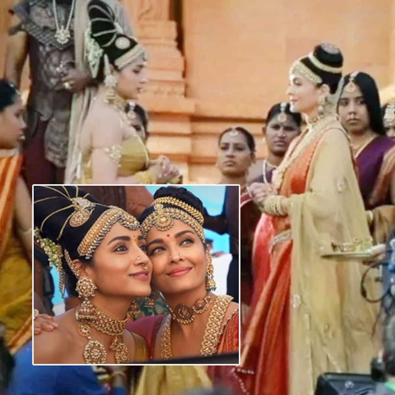 Ponniyin Selvan 1: Aishwarya Rai Bachchan, Trisha Krishnan and more stars' BTS pics leaked from ...