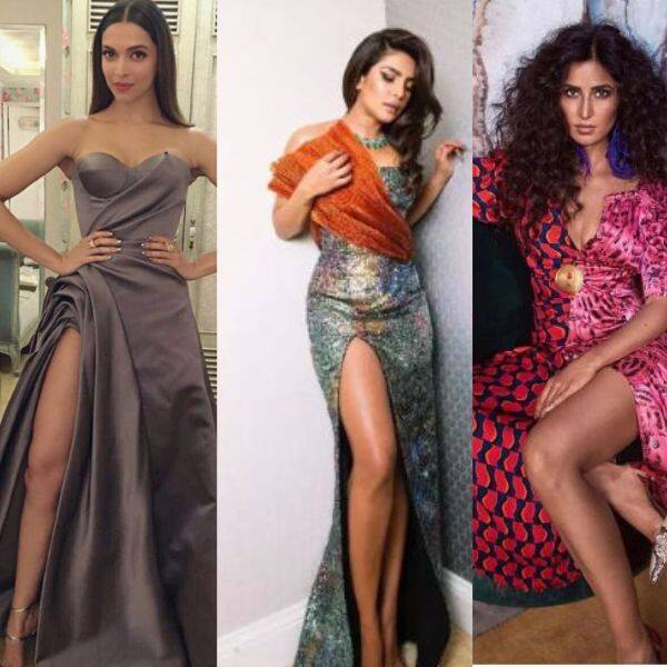 Deepika Padukone, Priyanka Chopra, Katrina Kaif and more in thigh-high ...