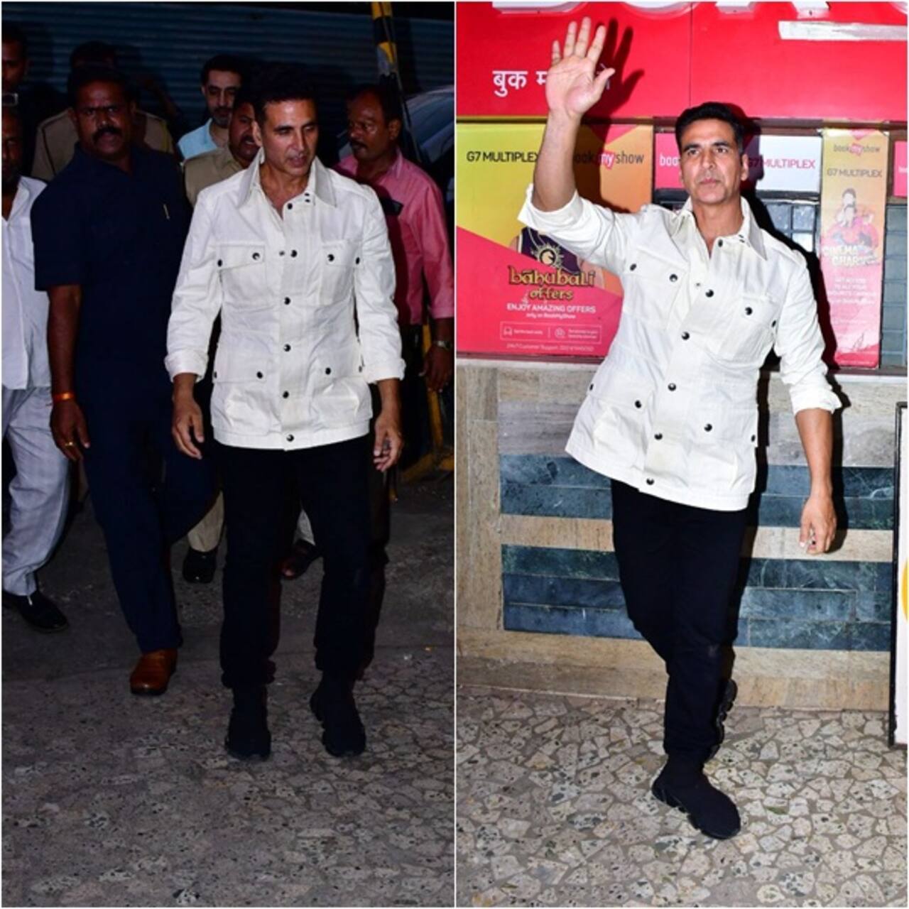Ram Setu: Akshay Kumar pays visit to Mumbai's Gaiety Galaxy for ...