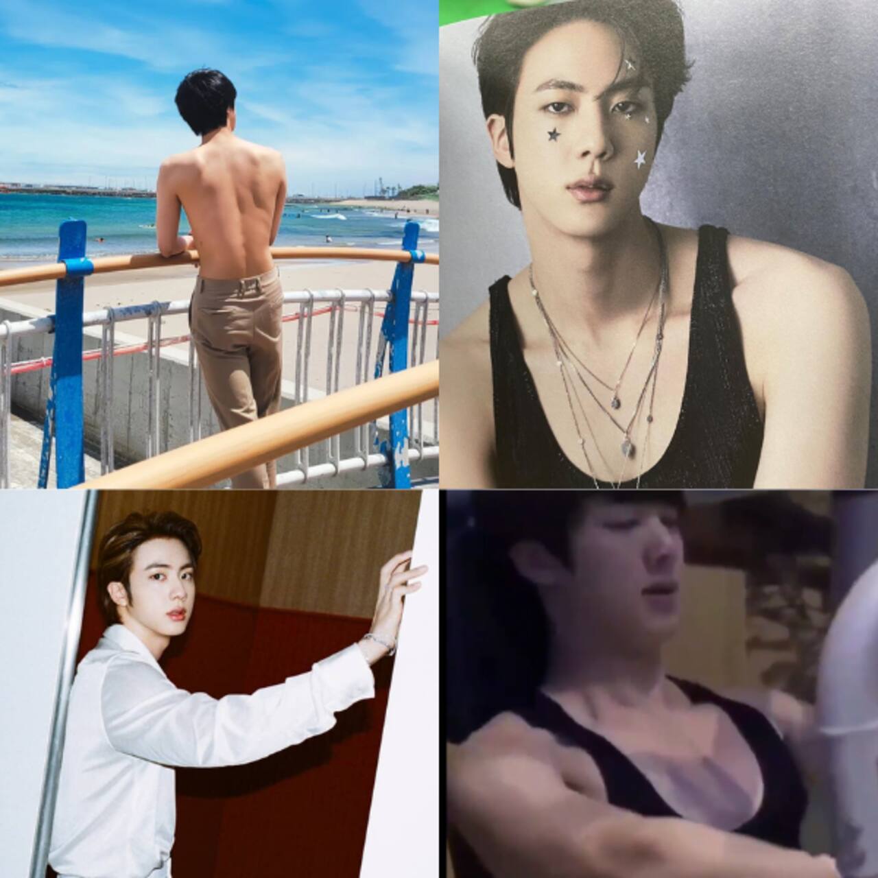 BTS: When Kim Seokjin, Kim Taehyung, Jungkook and other Bangtan Boys set thirst traps for the ...