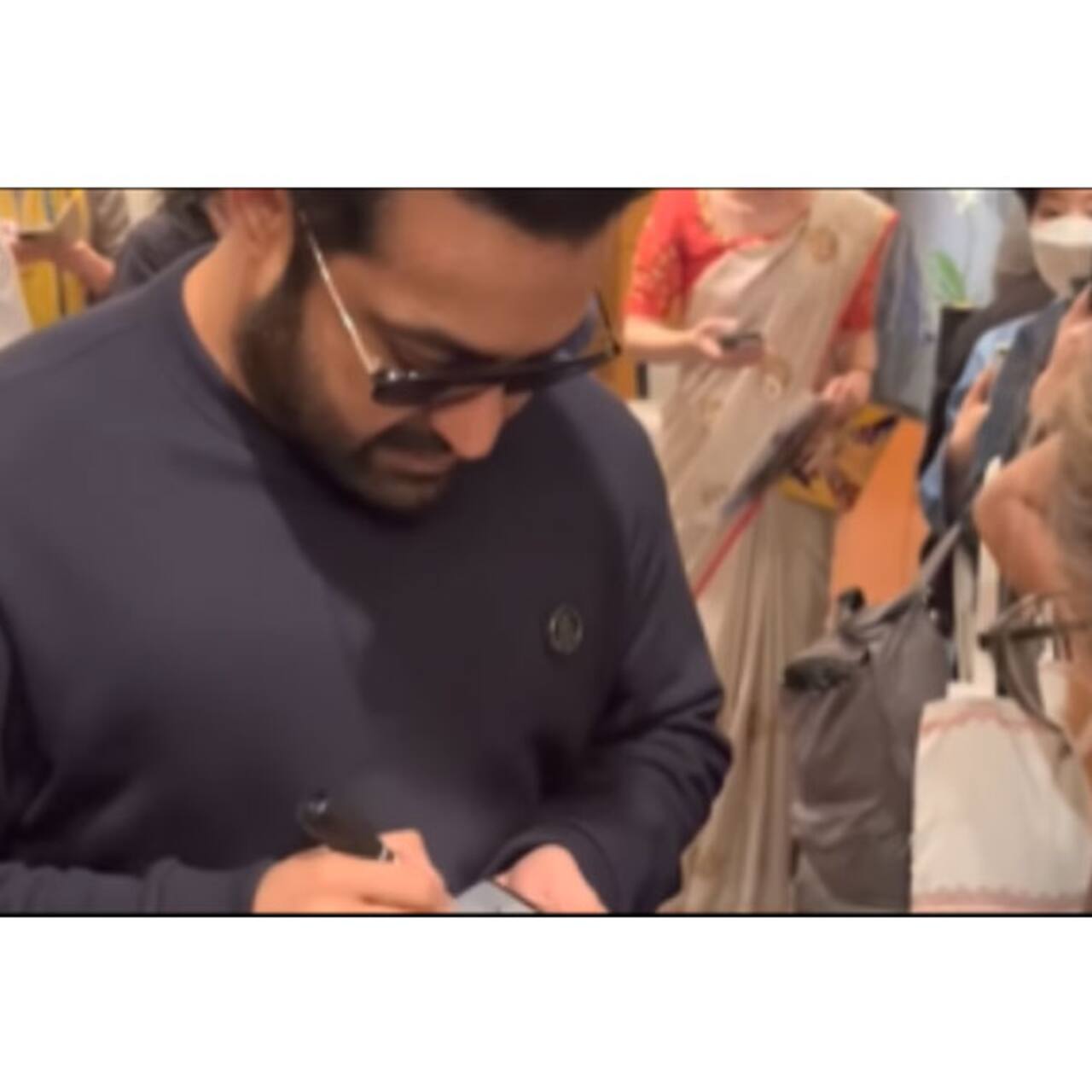 RRR: Jr NTR showered with love in Japan for film premiere; fans click ...