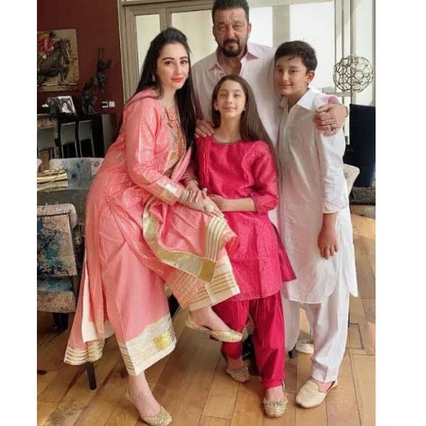 Sanjay Dutt’s daughter Iqra and son Shahraan are growing up to be the ...