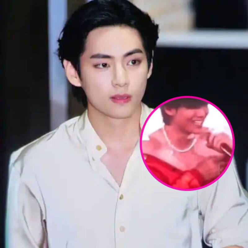 BTS: Jungkook undresses Kim Taehyung aka V on stage at rehearsals of ...