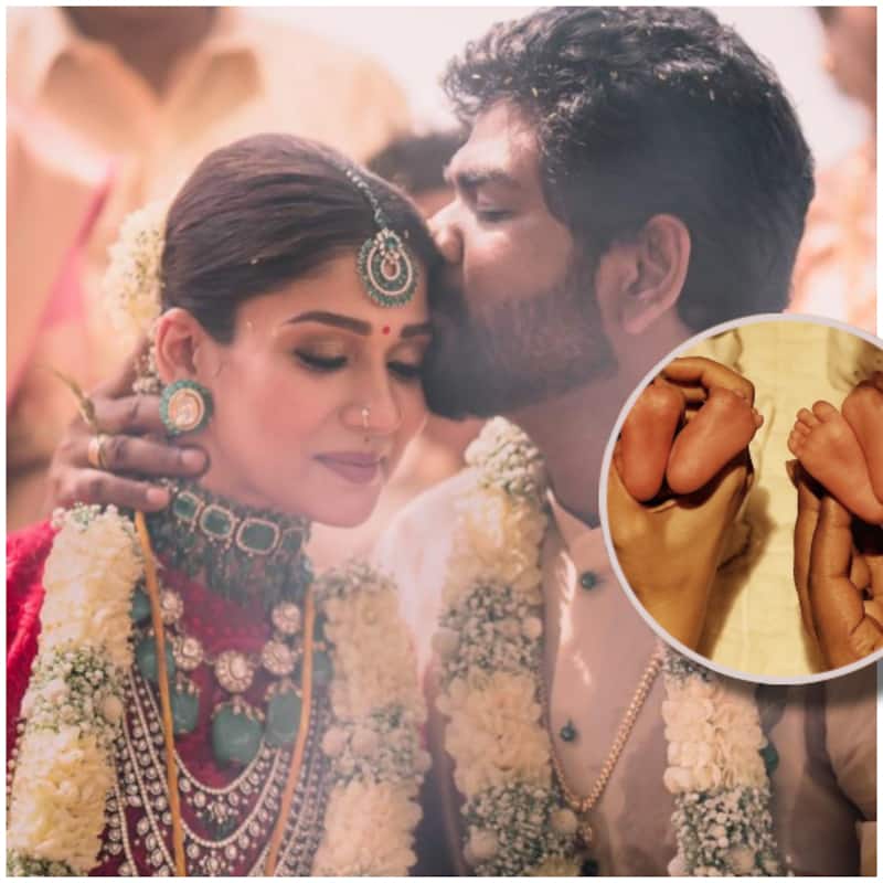 Nayanthara and Vignesh Shivan become parents to twin boys