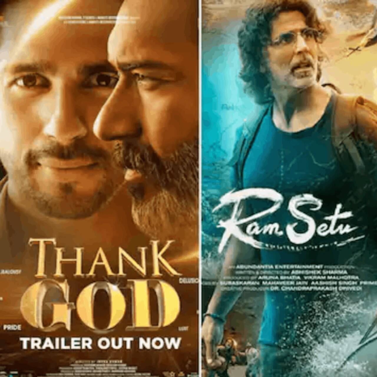 Thank God vs Ram Setu vs Kantara box office collections: Ajay Devgn fails to beat Akshay Kumar ...