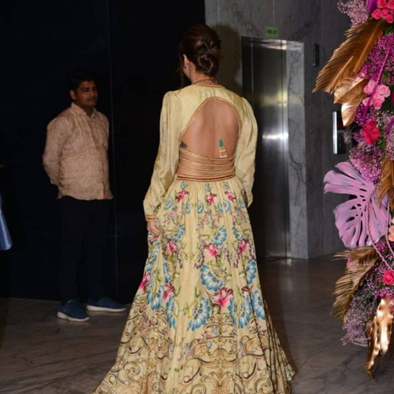 Diwali 2022: Shehnaaz Gill radiates royal vibes in a beige lehenga with ...
