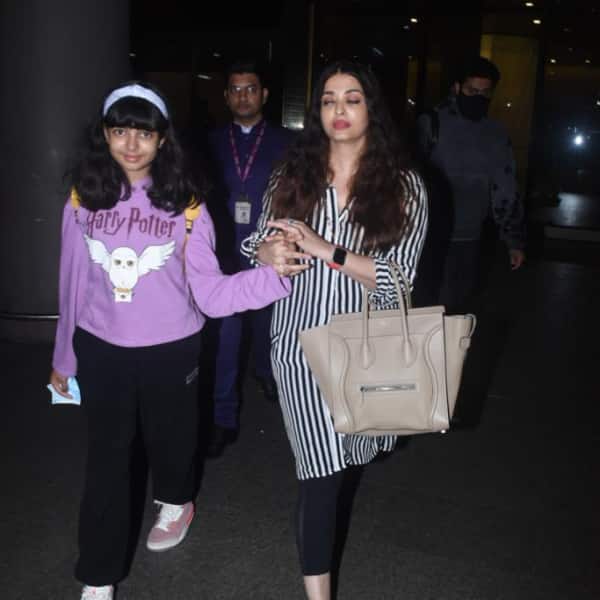 Aishwarya Rai Bachchan continues to hold Aaradhya’s hands despite ...
