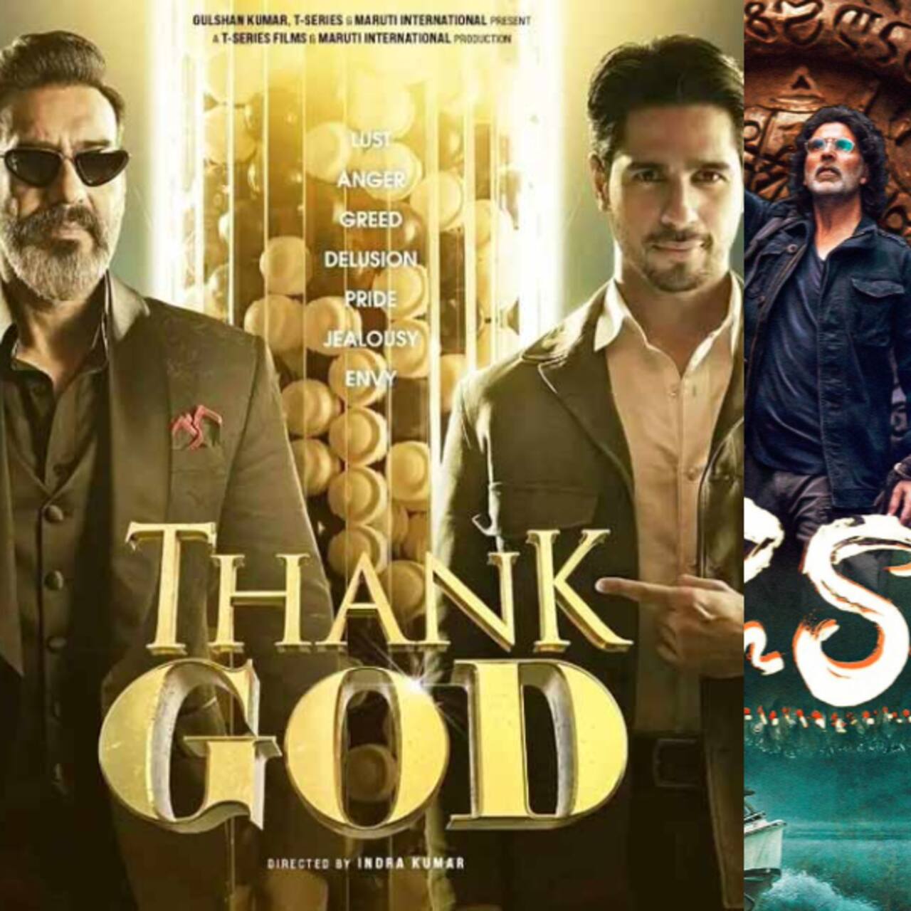 Thank God box office collection day 2: Ajay Devgn, Sidharth Malhotra starrer secures a decent ...