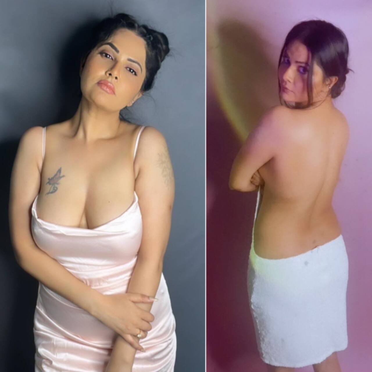 Ullu App Webseries Gandi Baat Fame Actress Aabha Paul Share Latest Photos उल्लू एप फेम