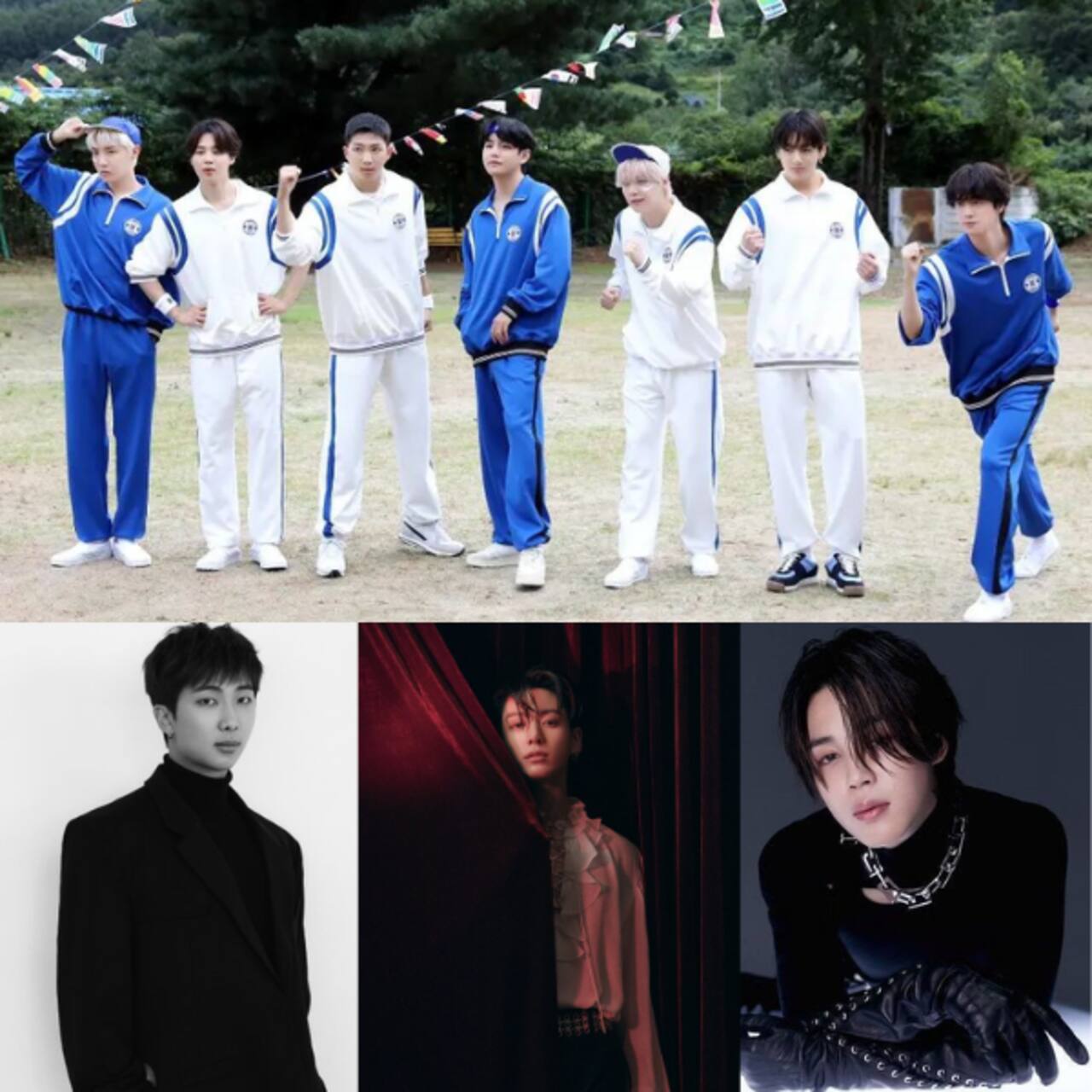 BTS members REACT to Jungkook, Jimin and RM's special 8 Photo Folio ...