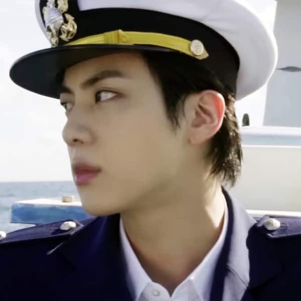 BTS: Jin fans swoon over his suave ship captain look; Big Hit Music ...