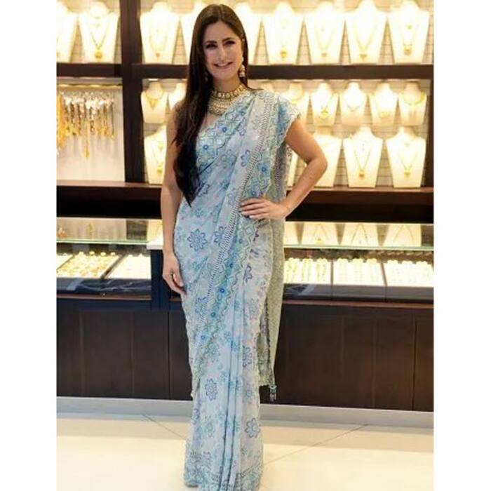 Katrina Kaif is the QUEEN of the boldest and prettiest saree look ...