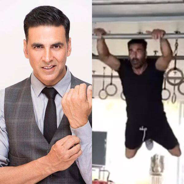 Akshay Kumar workout video viral on social media : अक्षय कुमार का ...