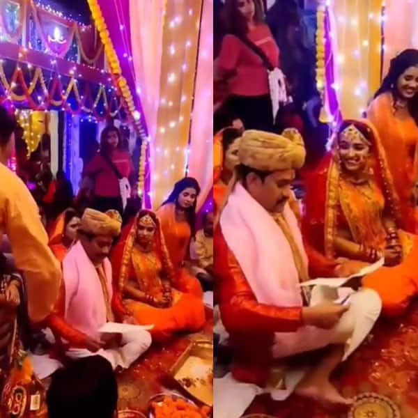 Bhojpuri Actress Aamrapali Dubey and BJP Leader Dinesh lal Yadav Nirahua wedding video, know ...