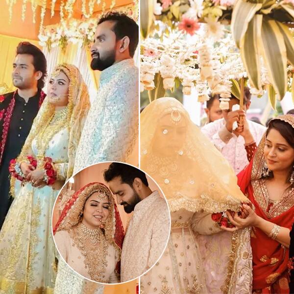 Saba Ibrahim Nikah Album- भाभी का हाथ थामकर निकाह करने पहुंचीं सबा ...