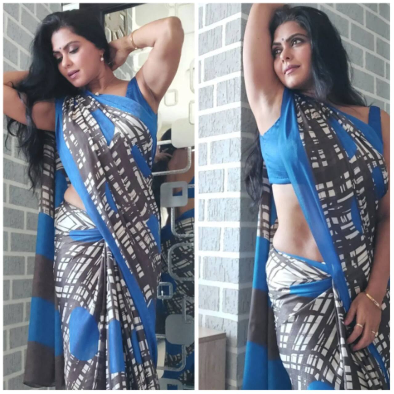 Bhojpuri Actress Rani Chatterjee comments on Rinku Ghosh saree look ...