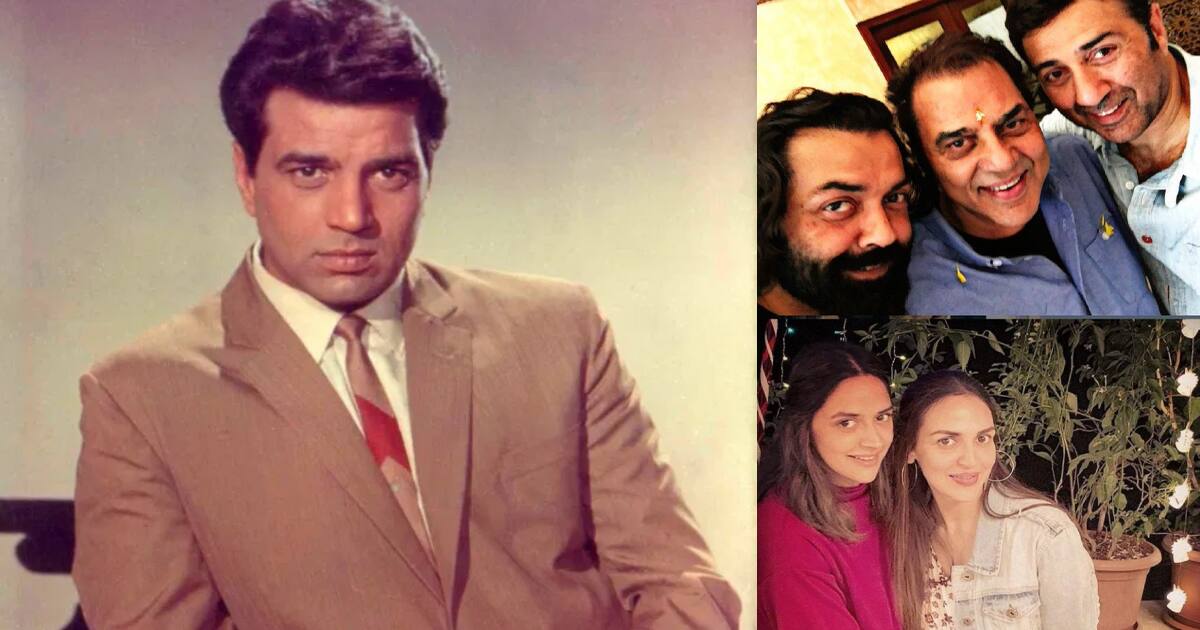 Dharmendra is a father of 6 kids and grandchildren of 13 kids: 4 नहीं ...