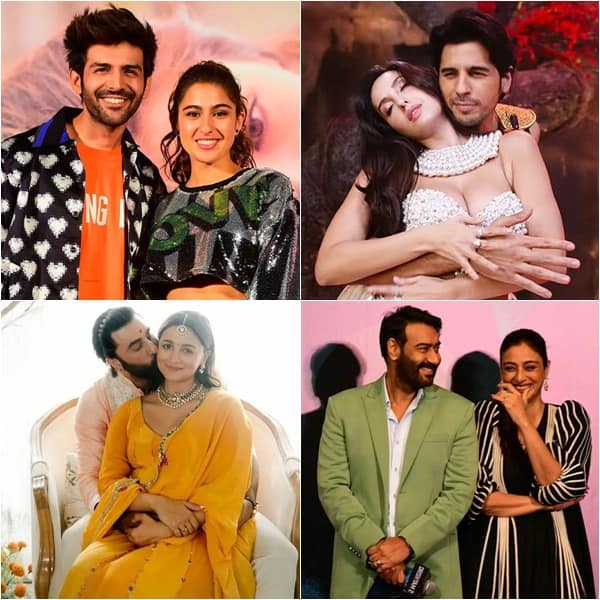 Kartik Aaryan-Sara Ali Khan, Sidharth Malhotra-Nora Fatehi and more ...