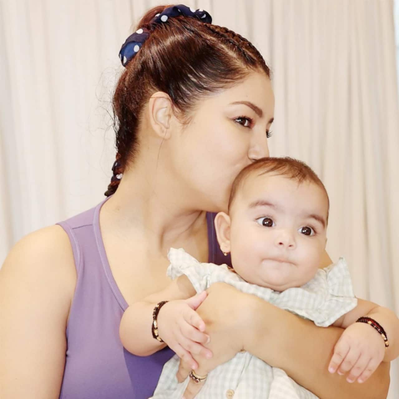 Debina Bonnerjee Shares First Picture With Her Two Daughters Talks