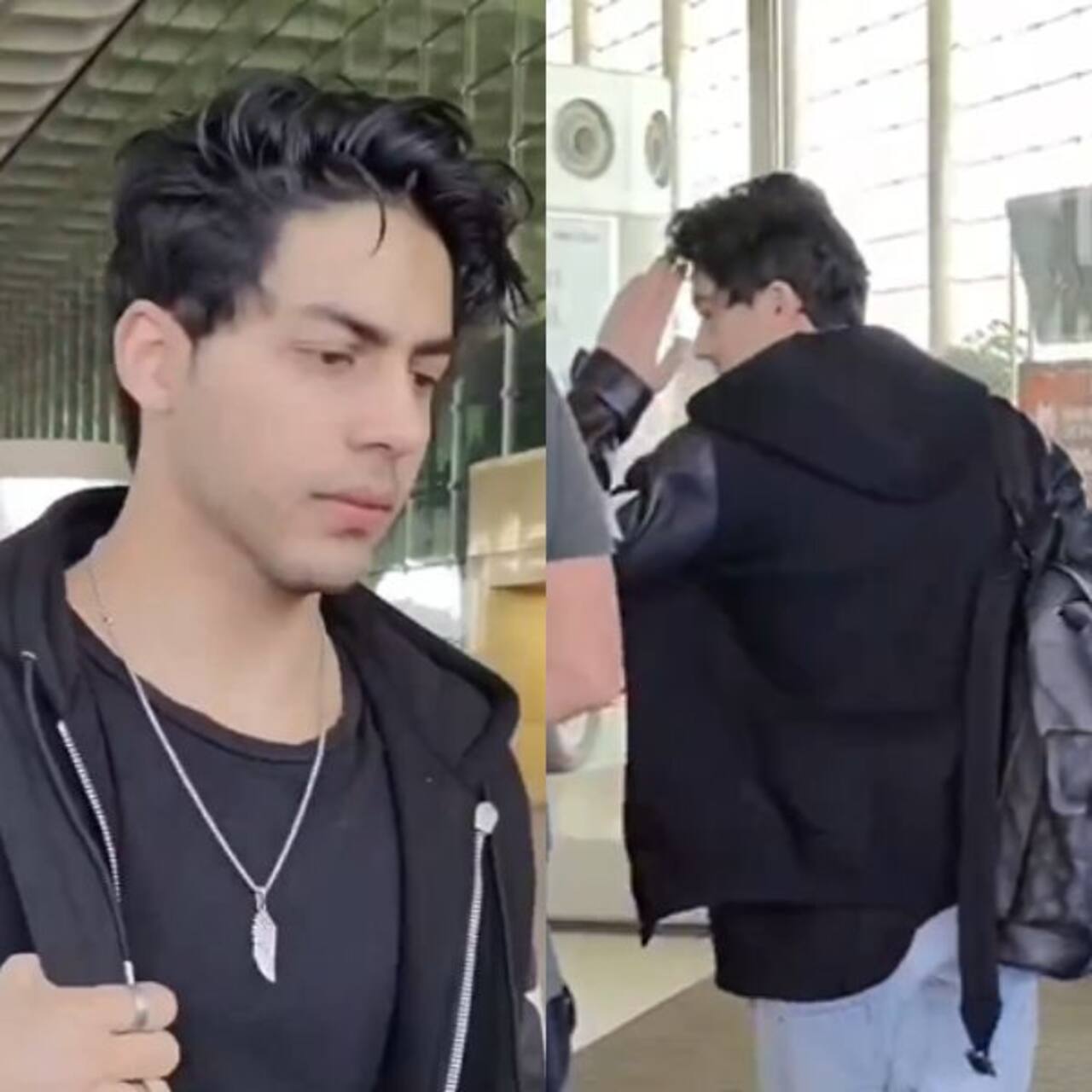 Aryan Khan latest video gone viral from airport : आर्यन खान का एयरपोर्ट ...